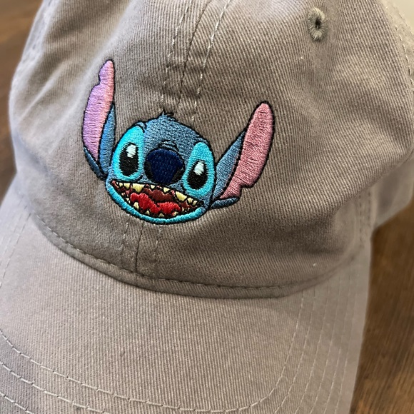 Disney | Accessories | Stitch Hat Disneys Lilo And Stitch Gray Baseball ...